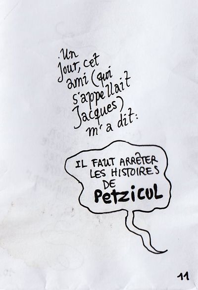 Petzicul - Par Alex Baladi - La Fabrique de Fanzines - ActuaBD