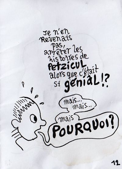 Petzicul - Par Alex Baladi - La Fabrique de Fanzines - ActuaBD