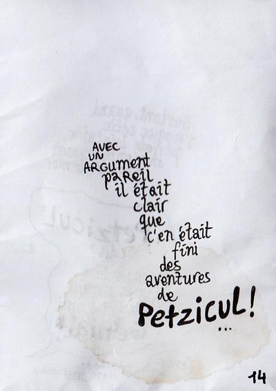 Petzicul - Par Alex Baladi - La Fabrique de Fanzines - ActuaBD