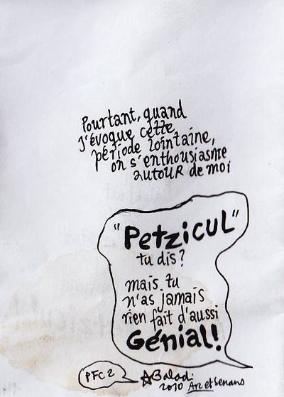 Petzicul - Par Alex Baladi - La Fabrique de Fanzines - ActuaBD