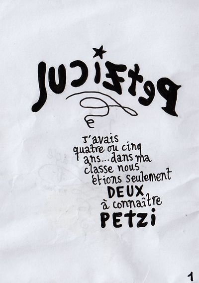 Petzicul - Par Alex Baladi - La Fabrique de Fanzines - ActuaBD