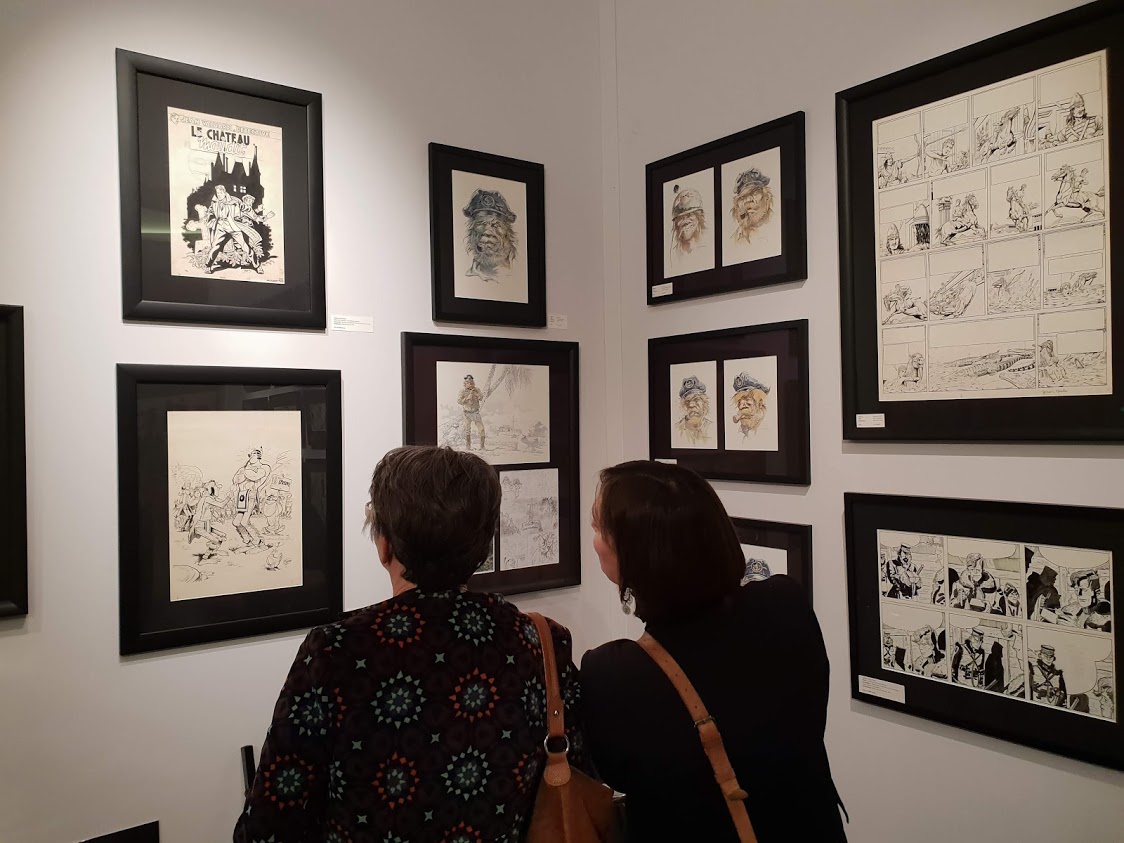 Bernard Soetens (Belgian Fine Comic Strip Gallery) :"Ce qui (...) - ActuaBD