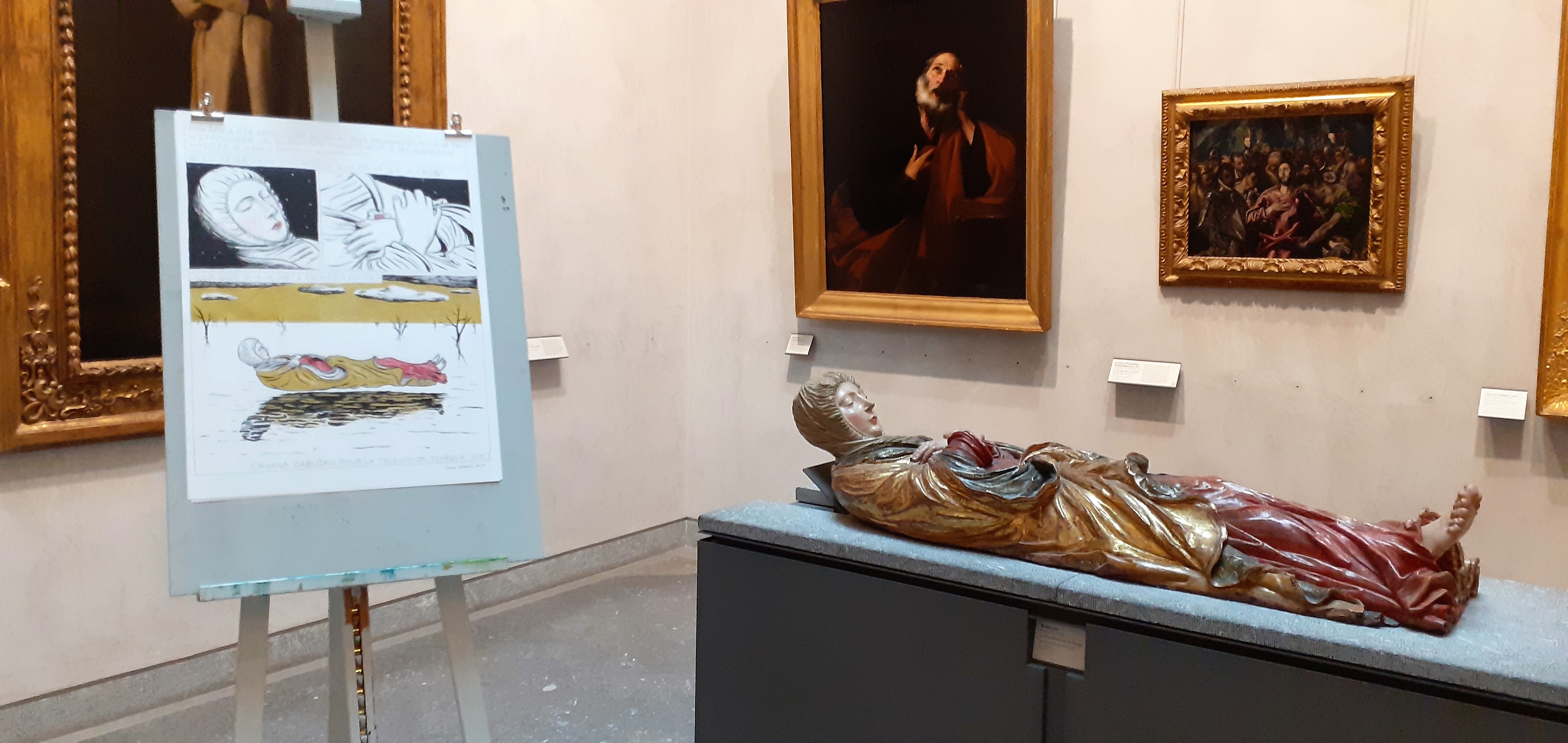 Le musée dessiné de Lucie Lomová pour Lyon BD 2023 [INTERVIEW] - ActuaBD