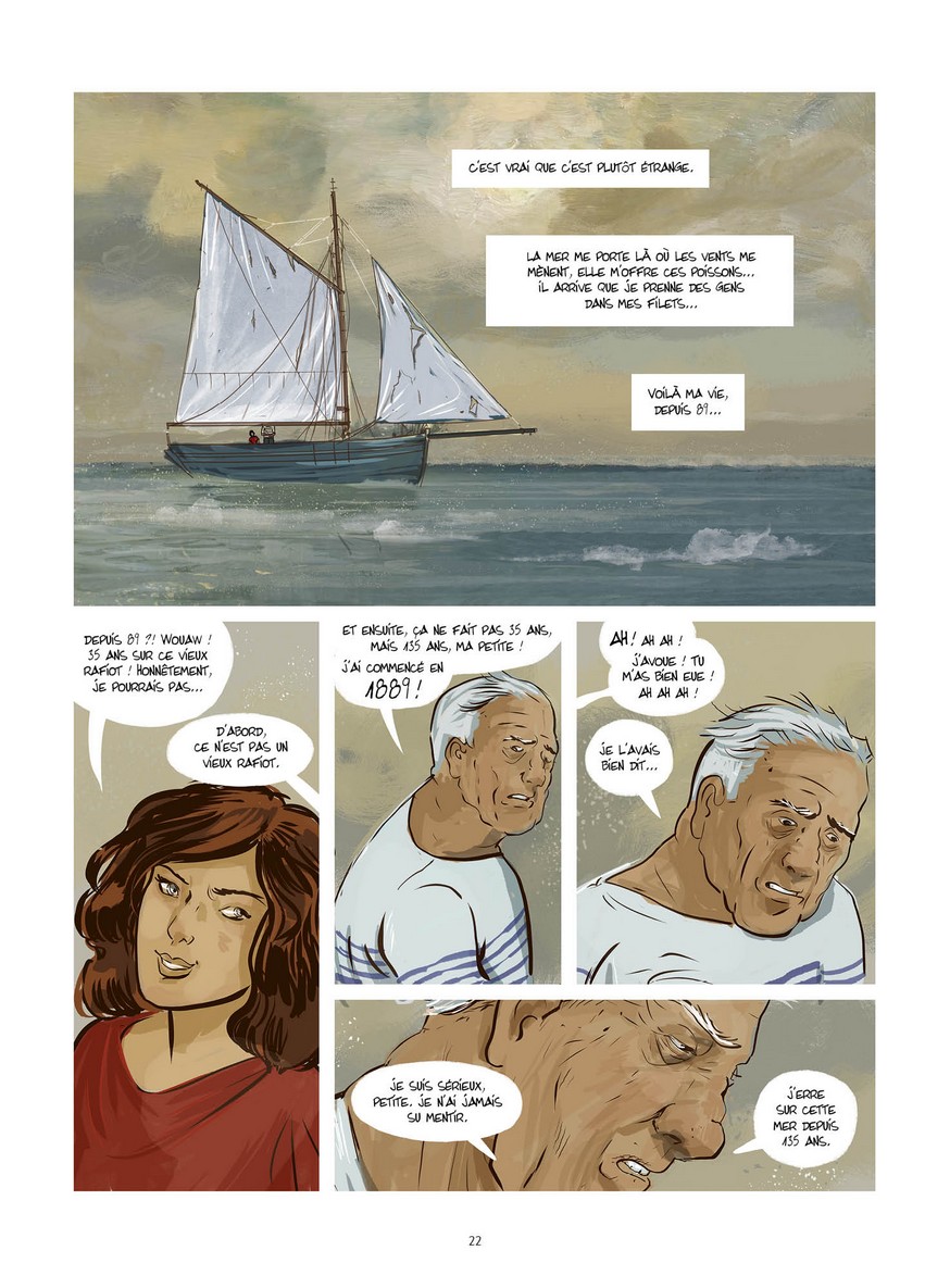 Dans les lignes de la mer – Par Graffin, Ferlut & Leprévost - (...) - ActuaBD