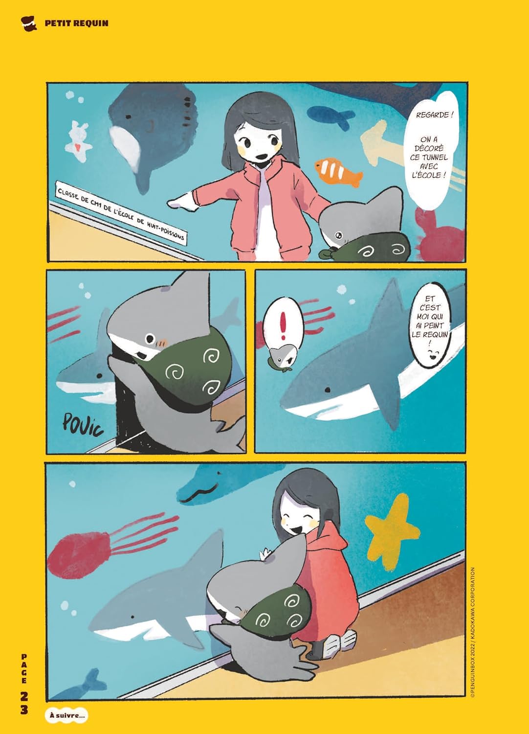 Petit Requin T.1 - Par Penguin Box - Ed. Rue de Sèvres - ActuaBD