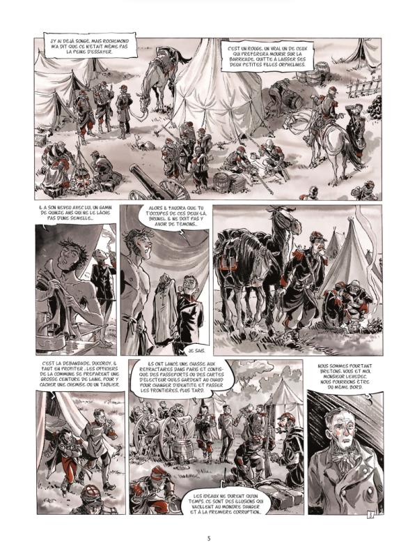 L’Enfer pour aube T. 2 : Paris rouge - Par Tiburce Oger & (...) - ActuaBD