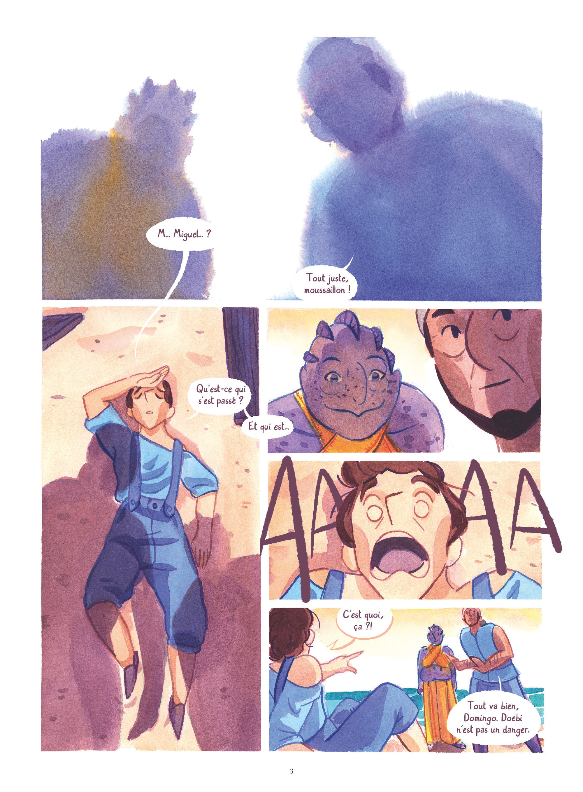 Ana et l’Entremonde T. 2 : Les Naufragés - Par Cy. & Marc (...) - ActuaBD