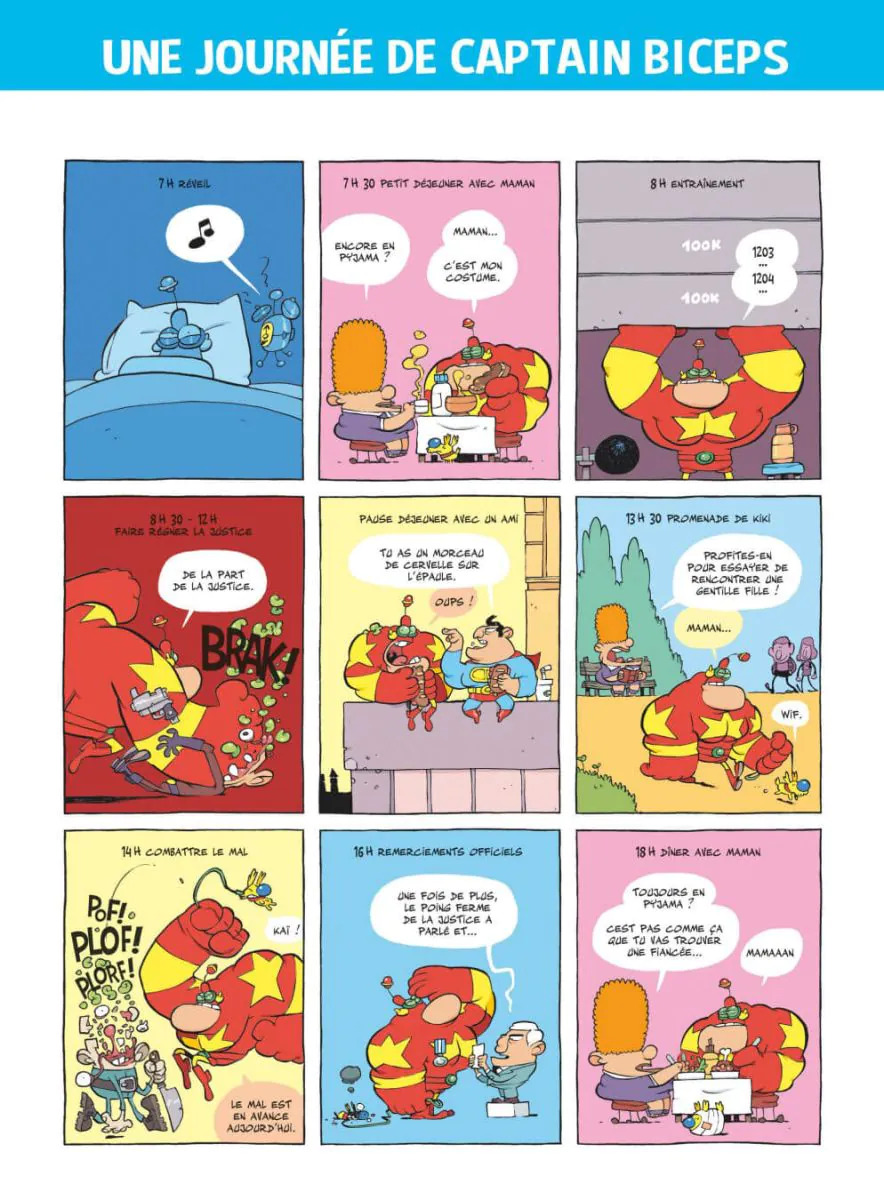 Grand retour de Captain Biceps : l’industrie du comics (...) - ActuaBD