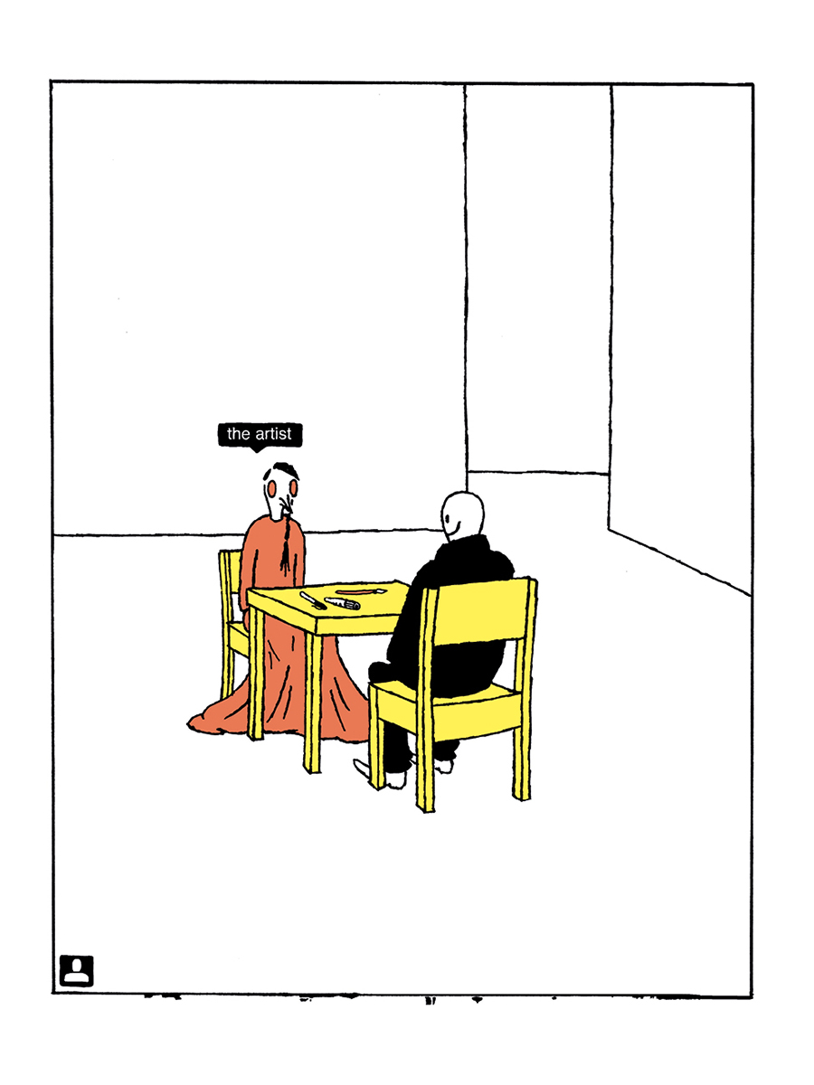 "The Artist" (Anna Haifisch chez Misma), cet oiseau déplumé - ActuaBD