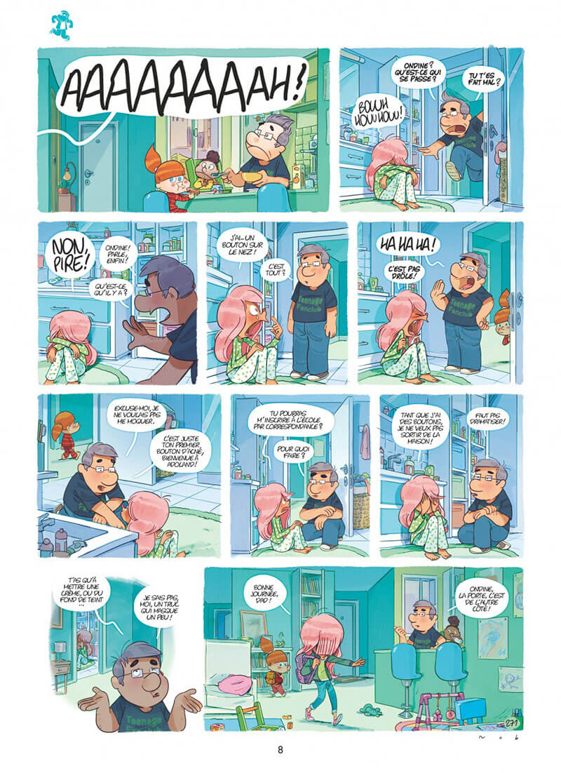 La Force tranquille, N° 7 de Dad – Par Nob – Dupuis - ActuaBD