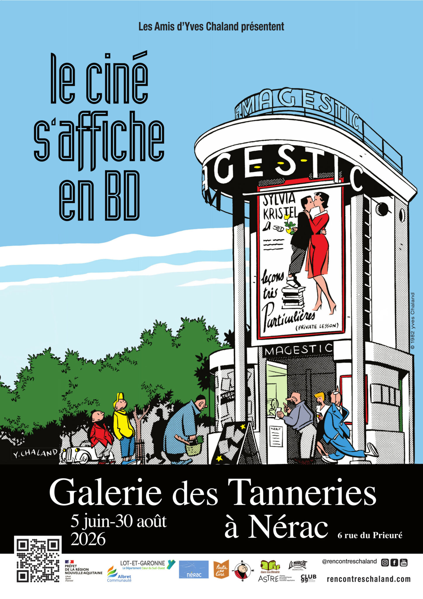 À Nérac, Chaland fait le lien entre 7e art, le cinéma et la bande ...