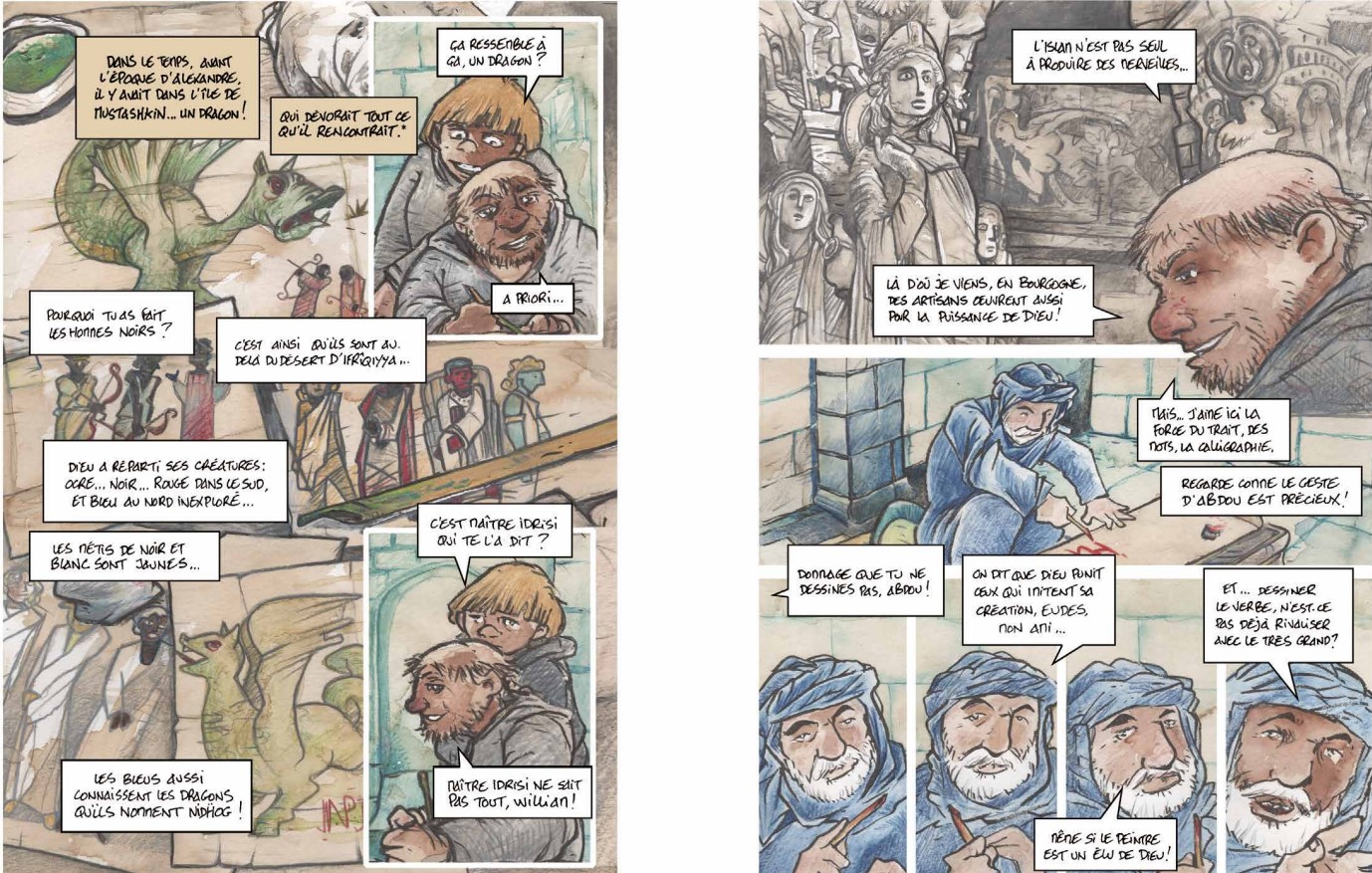 Un Autre Dessin du monde - par Yann Madé - Éd. Alifbata - ActuaBD