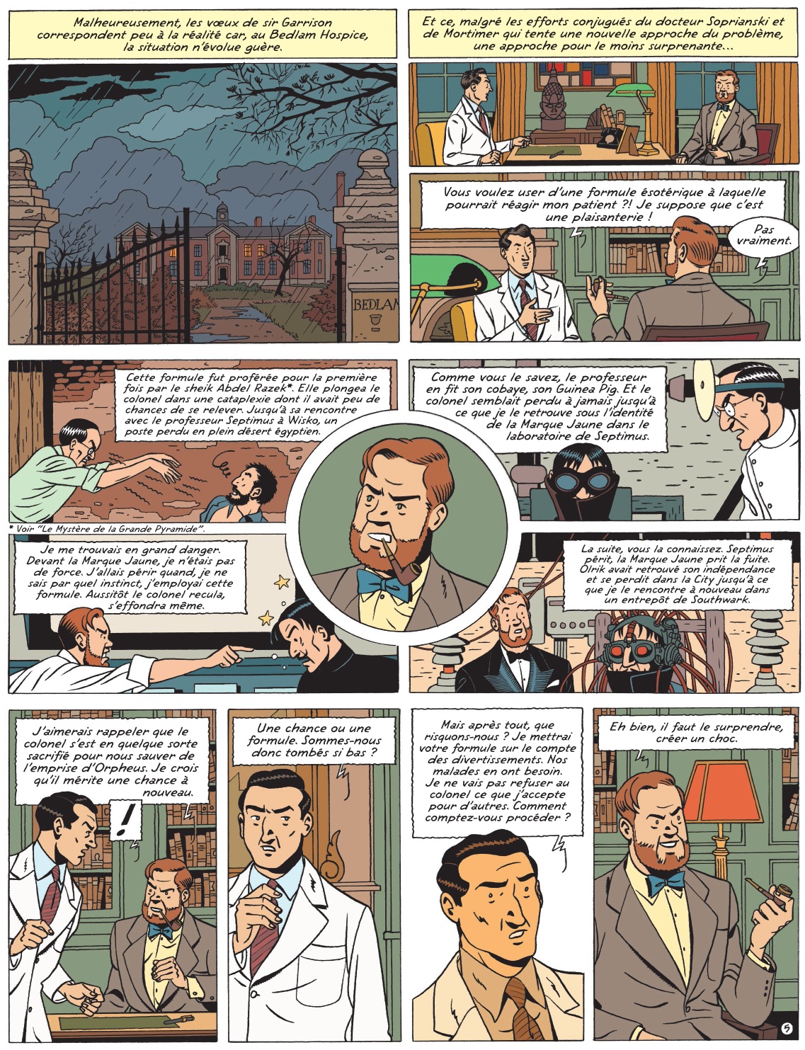 Après "L’Onde Septimus", Blake et Mortimer affrontent "Le Cri du ...