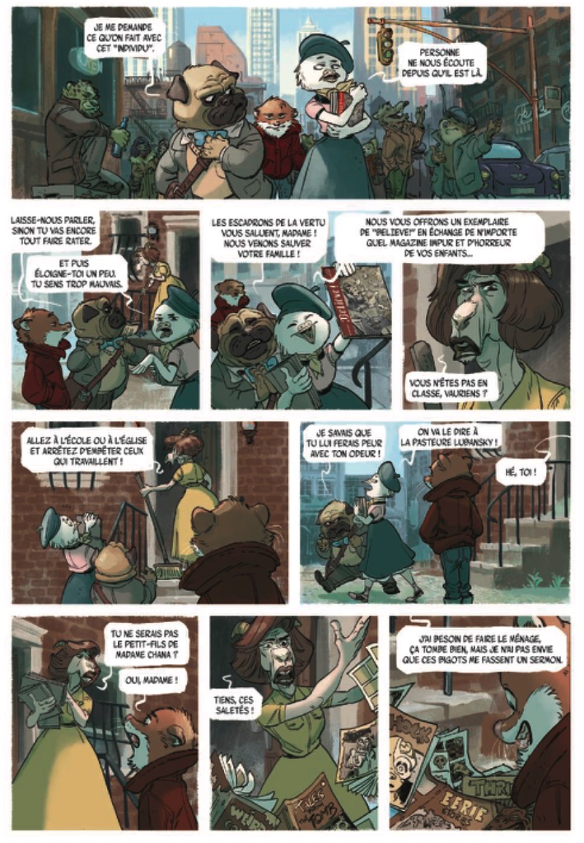 Weekly, le spin-off réussi de Blacksad signé Juan Diaz Canales et ...