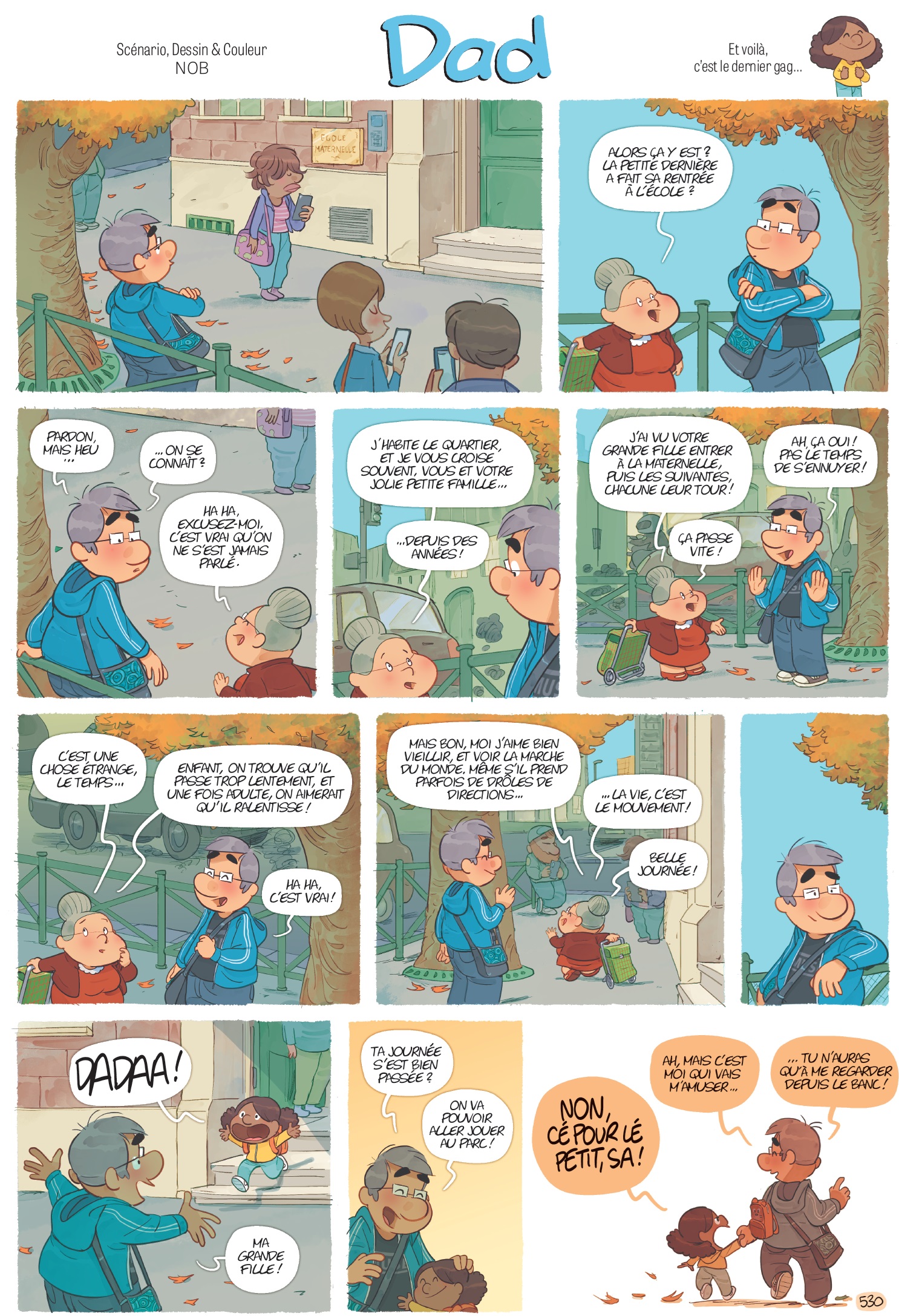 Nob arrêterait-il « Dad », l’une des séries-phares du Journal de ...