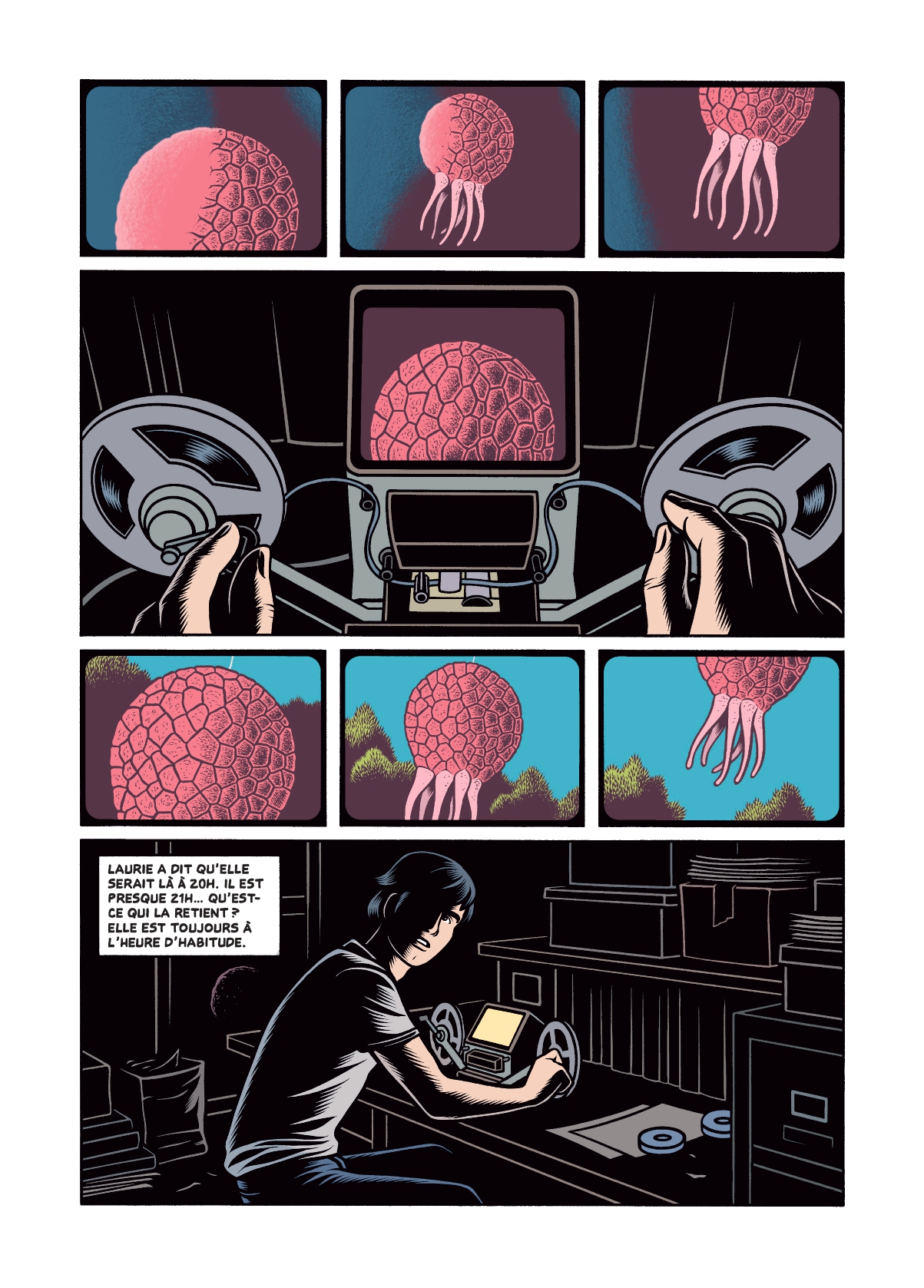 Dédales tome 2 - Par Charles Burns - Éditions Cornélius - ActuaBD