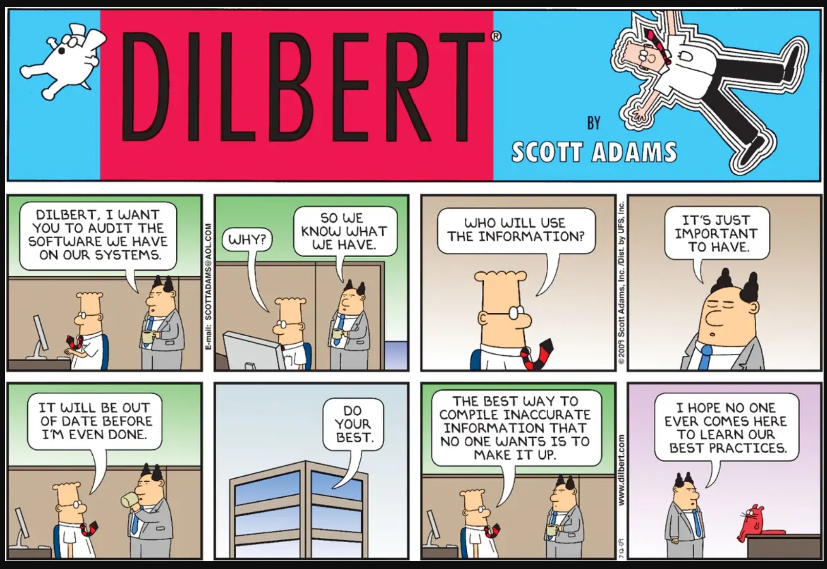 Scott Adams, créateur de Dilbert, est mort à 68 ans - ActuaBD