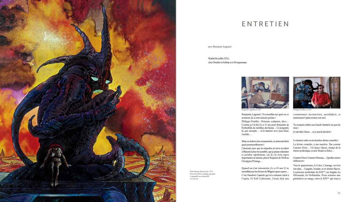 Philippe Druillet, un colosse, vacillant certes, mais toujours ...