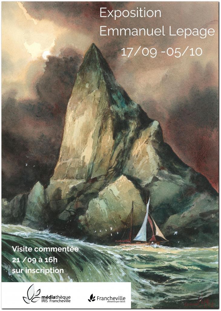 Exposition Emmanuel Lepage àla Médiathèque de Francheville ...