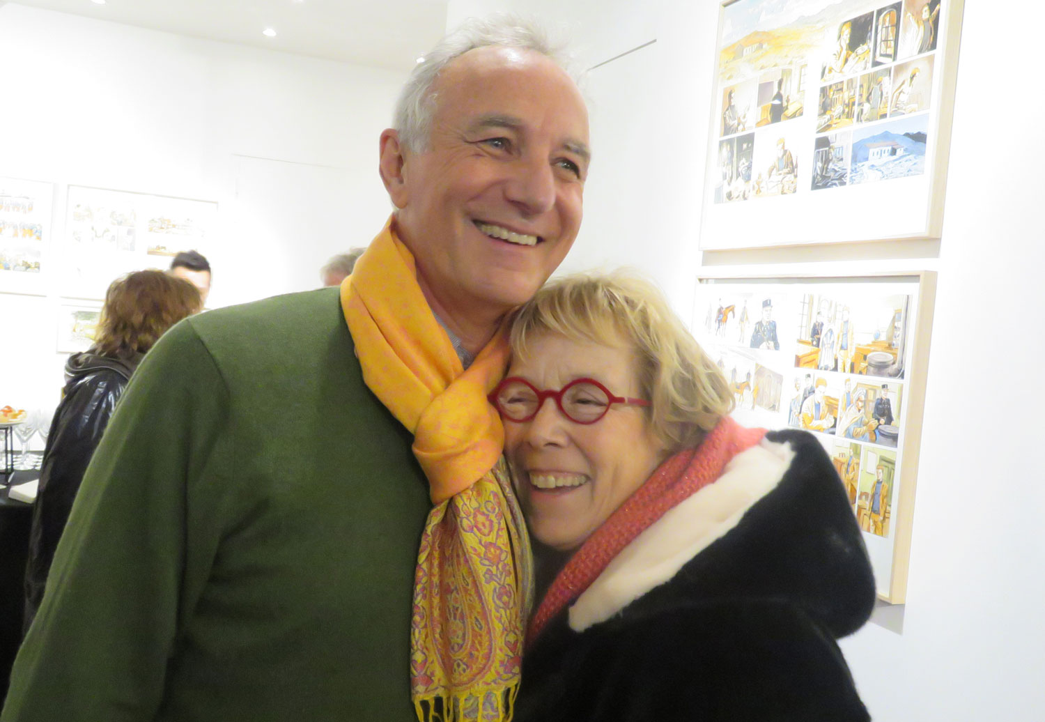 Inauguration de la Galerie Gallimard avec Jacques Ferrandez et ...