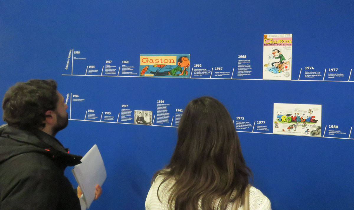 Gaston à Beaubourg - ActuaBD