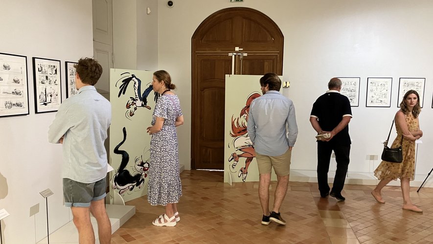 Franquin à l’Abbaye de Flaran dans le Gers - ActuaBD