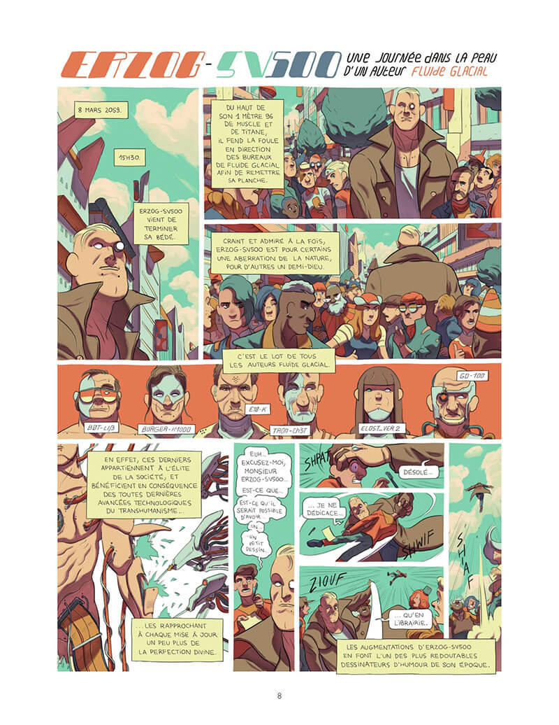 L’absurde humour de Geoffroy Monde - ActuaBD