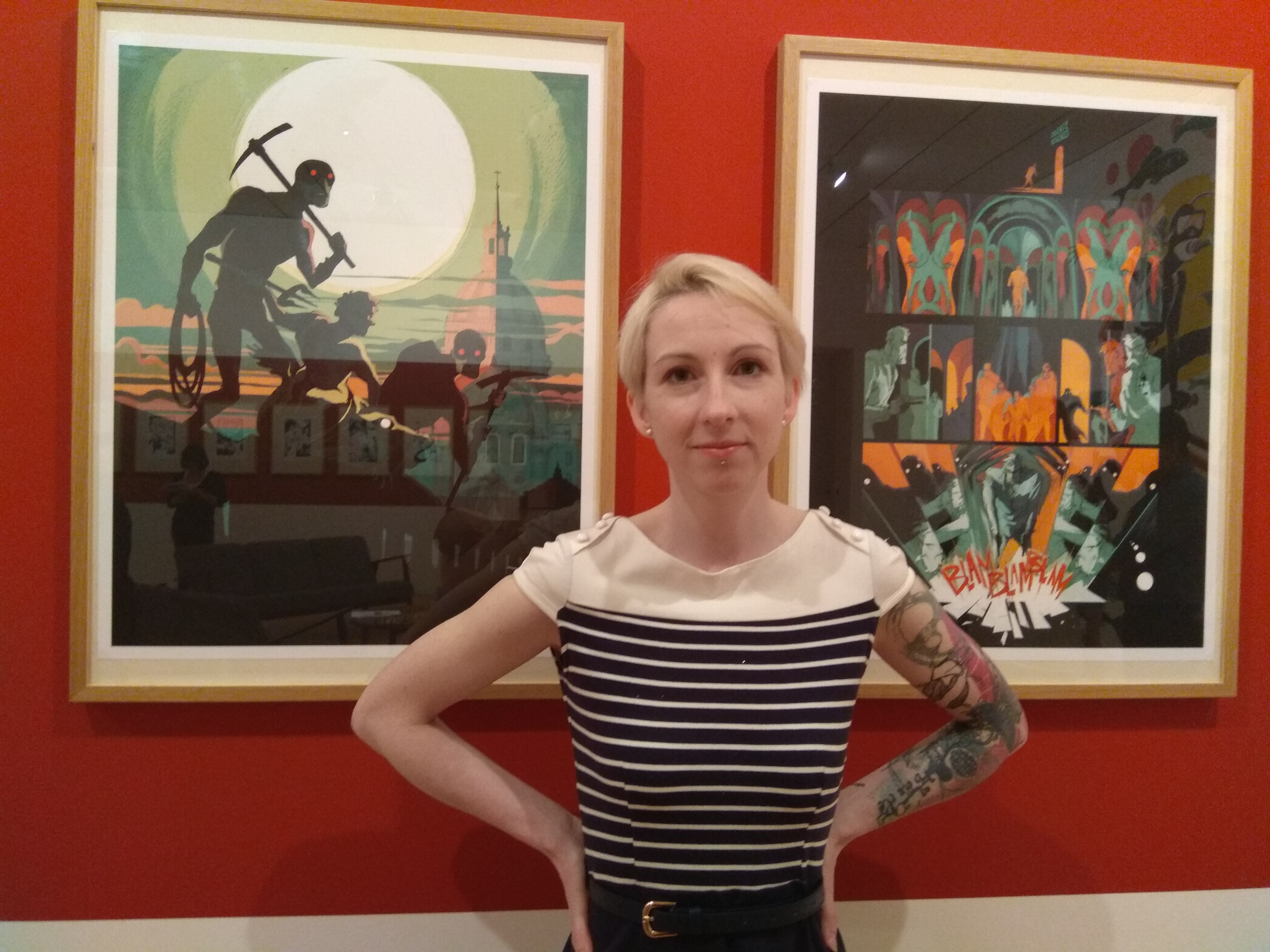 Julie Rocheleau : une autrice canadienne au Musée d’Art (...) - ActuaBD