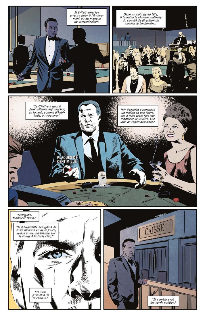 007 Vs Le Chiffre pour une partie légendaire à la table de (...) - ActuaBD