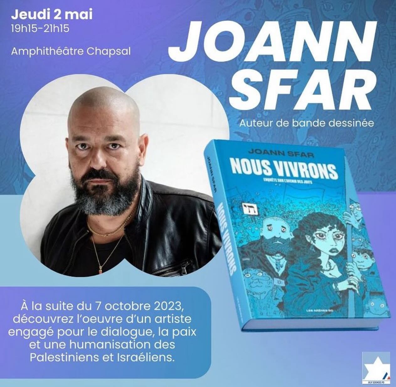 « Nous Vivrons » : Sfar au cœur de l’actualité - ActuaBD