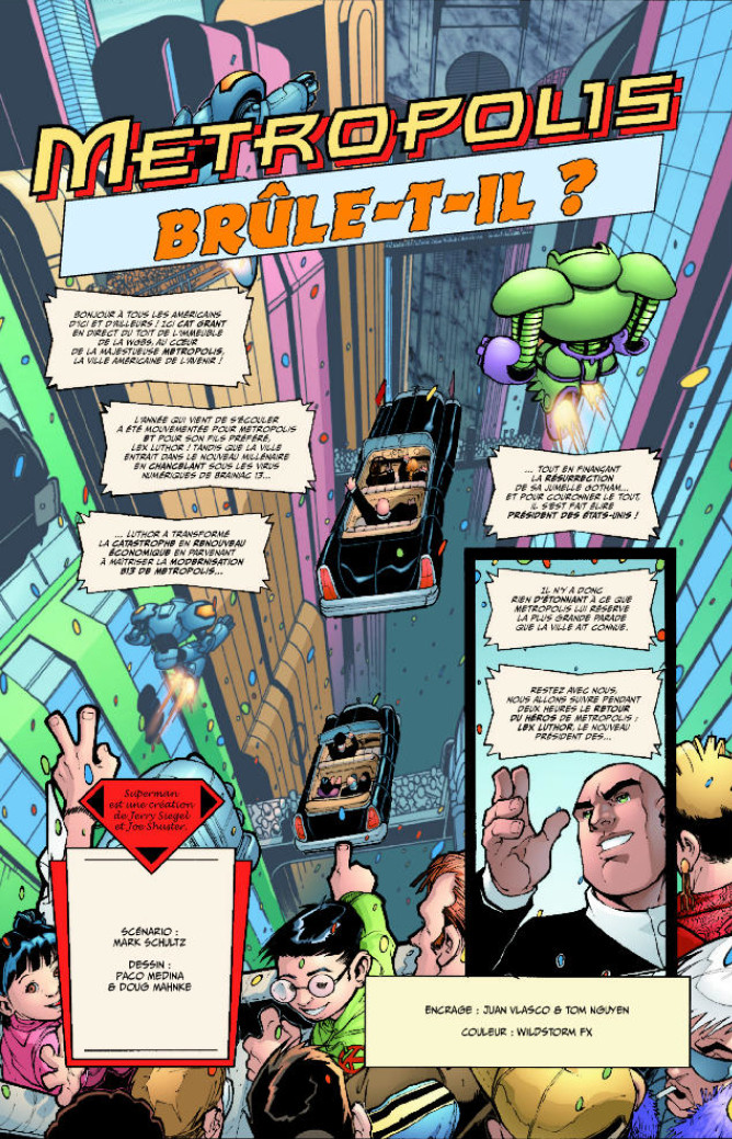Président Lex Luthor - Par Jeph Loeb, Greg Rucka, Ed McGuinness et ...