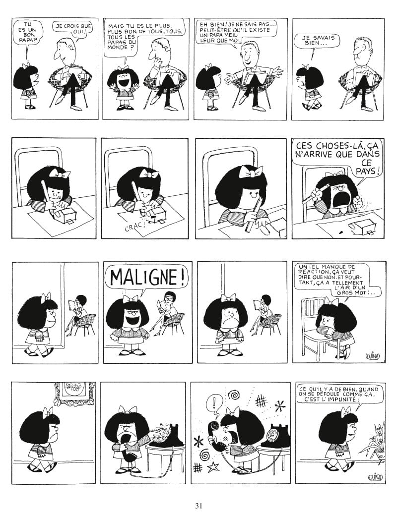Mafalda, 50 ans en mode intégral - ActuaBD