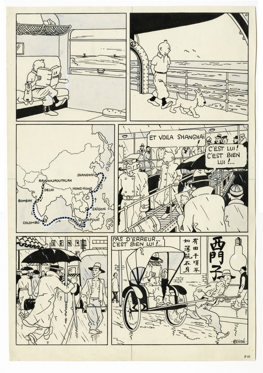 Tchang, Hergé et Tintin, une amitié légendaire exposée à (...) - ActuaBD