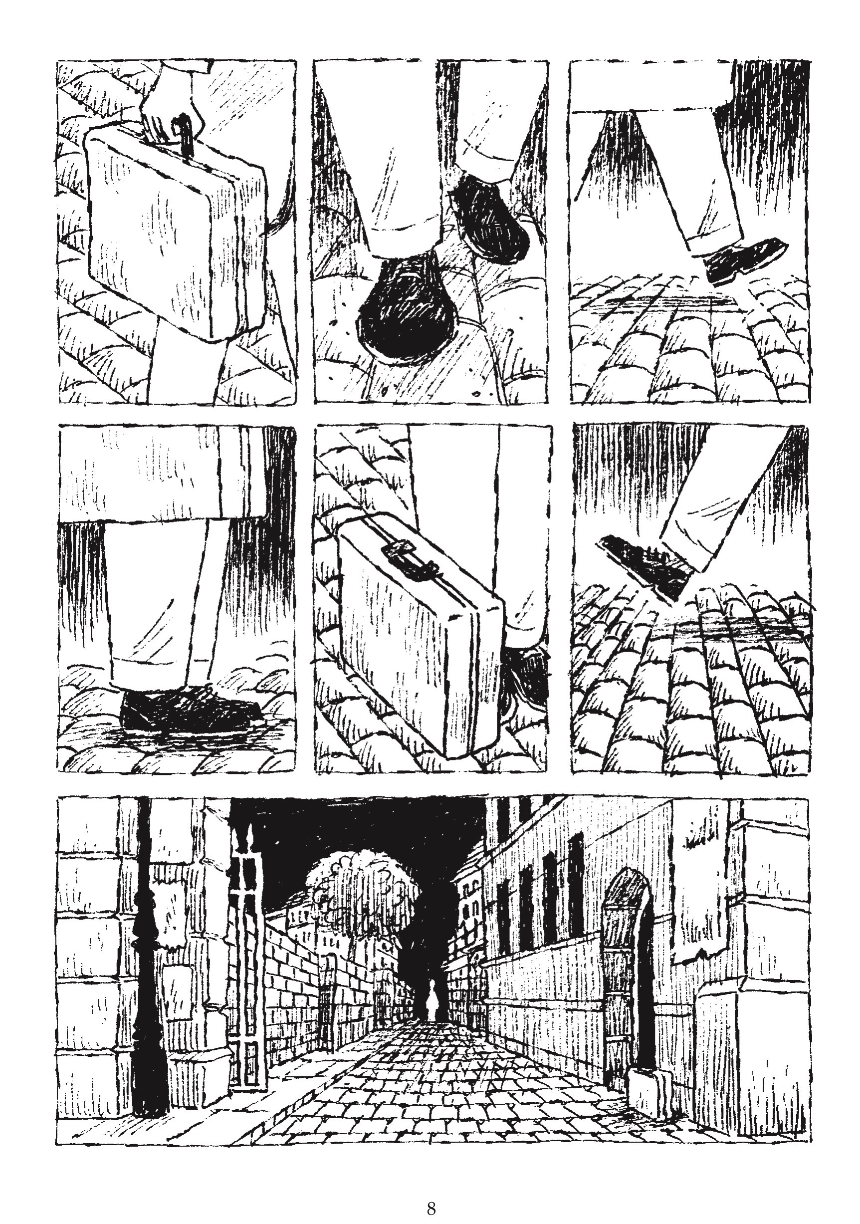 "La Tournée" (Éditions çà et là), récit kafkaïen d’Andi Watson - ActuaBD