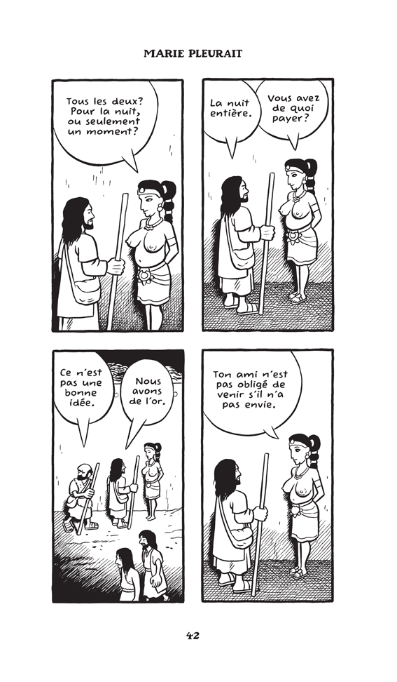 Chester Brown en tournée française pour "Marie pleurait sur les ...