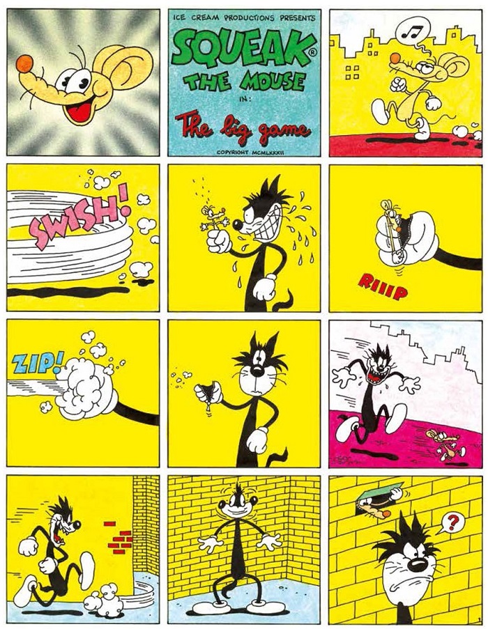 "Squeak the Mouse" de Mattioli (Revival), une parodie de cartoon ...