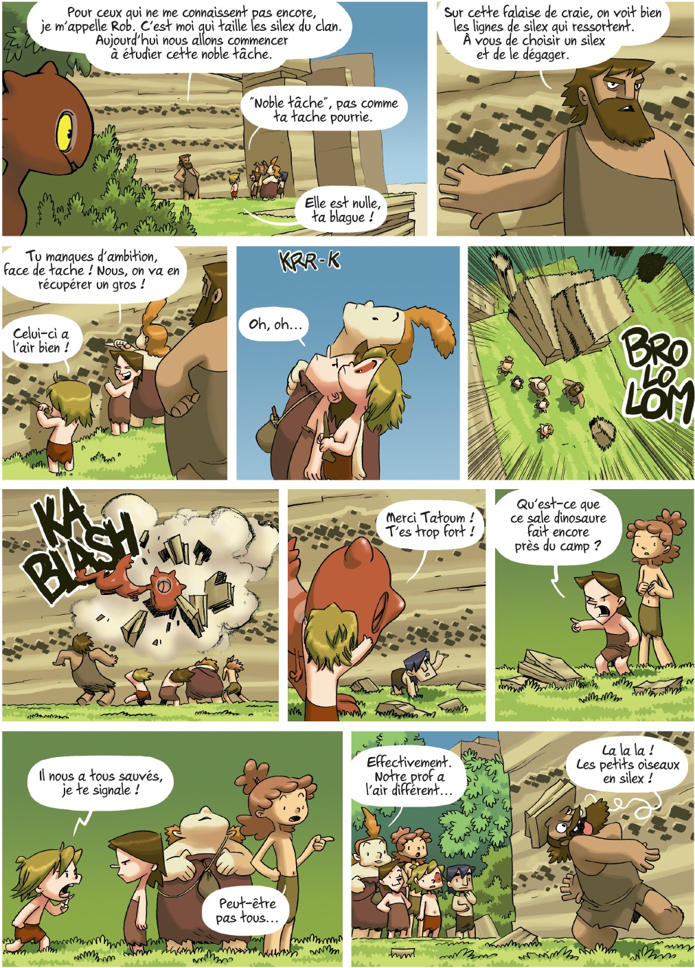 Tib & Tatoum, T3 : Tout le monde sourit ! - Par Grimaldi (...) - ActuaBD