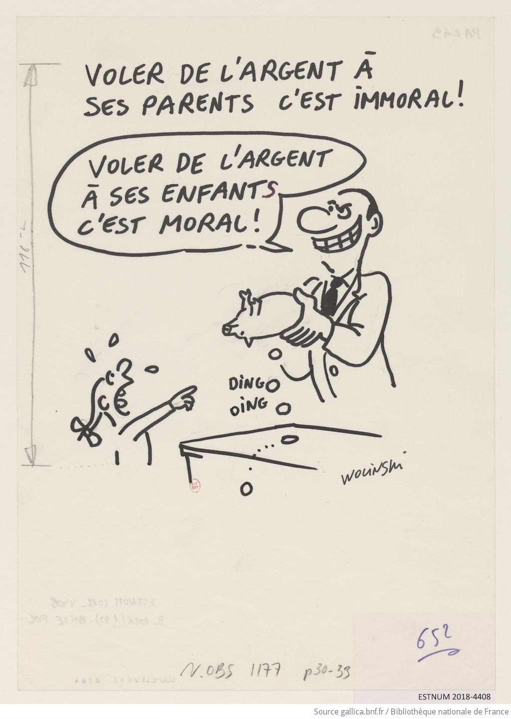 Une Rentrée signée Wolinski à la Galerie Huberty & Breyne de ...