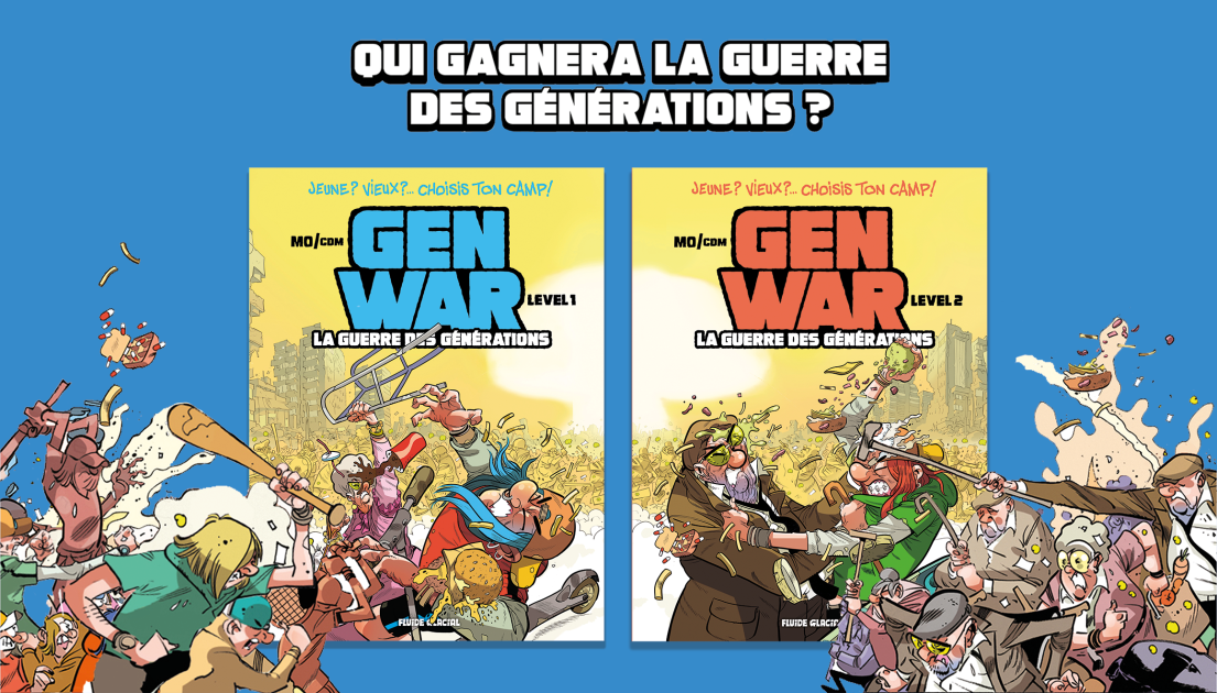 Gen War T. 1 & T. 2 – Par Mo/CDM – Ed. Fluide Glacial - ActuaBD
