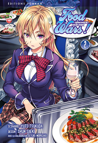Food Wars T2 - Par Yuto Tsukuda et Shun Saeki (Trad. Emi (...) - ActuaBD
