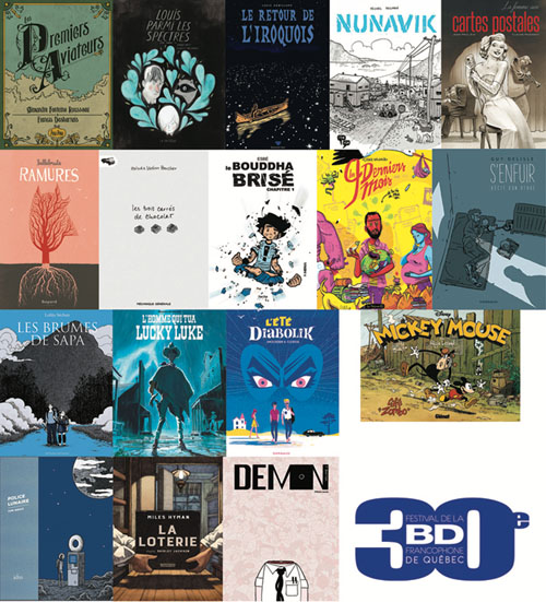 Festival de la bande dessinée francophone de Québec : 30 ans de BD ...