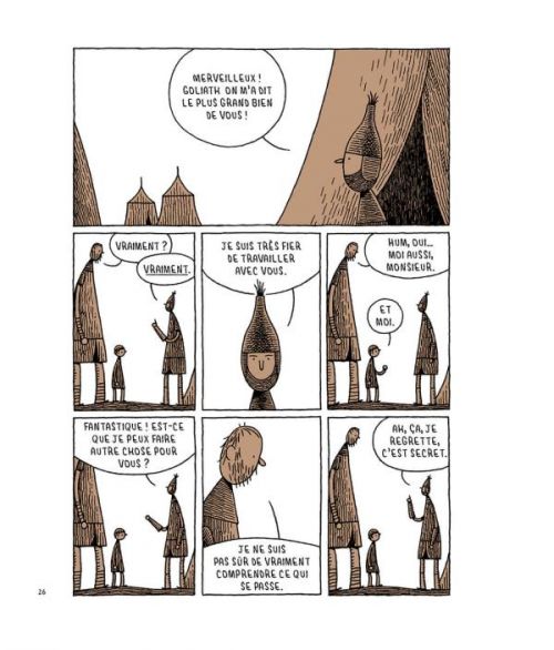 Goliath (nouvelle édition) - Par Tom Gauld - Éditions (...) - ActuaBD