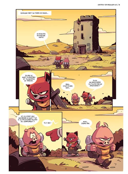 Le Trésor des Terres de Ruines – Par Derek Laufman – Bamboo - ActuaBD