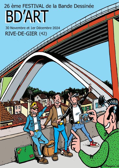 26e BD’ART : Frank Margerin à Rive-de-Gier - ActuaBD