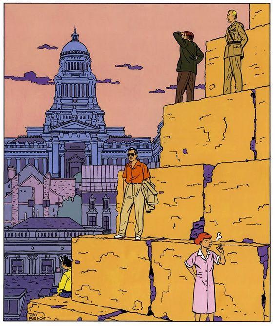 Décès de Ted Benoit, pionnier de la Ligne claire - ActuaBD