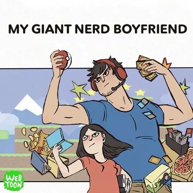 My Giant Nerd Boyfriend - Par Fishball - WEBTOON - ActuaBD