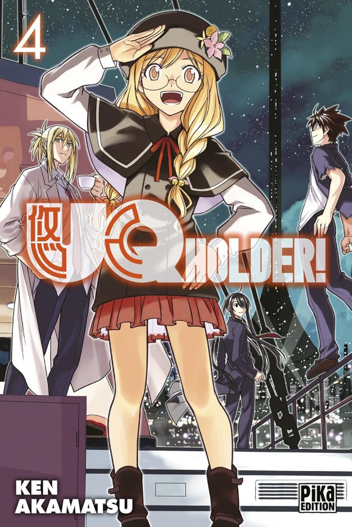 UQ Holder ! T4 - Par Ken Akamatsu - Pika Édition - ActuaBD