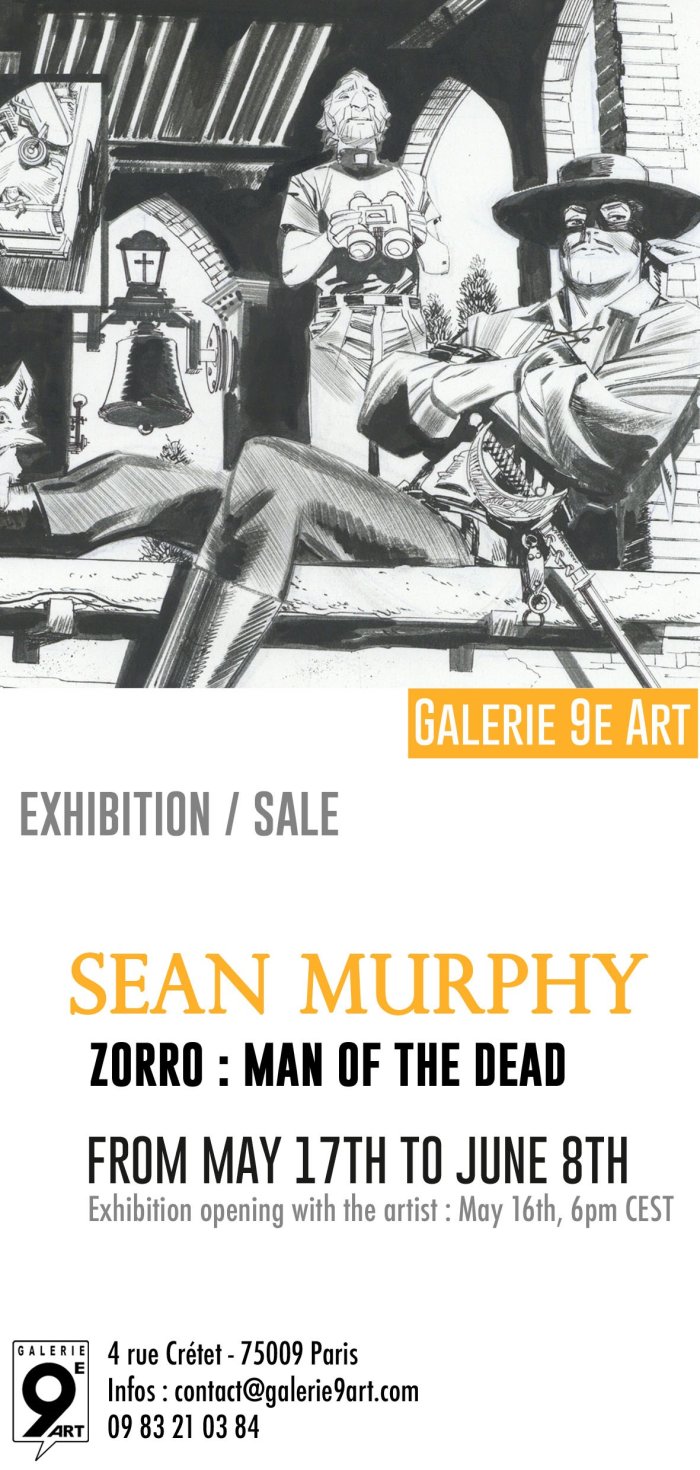 Exposition à Paris : Sean Murphy - Zorro® : Man of the (...) - ActuaBD