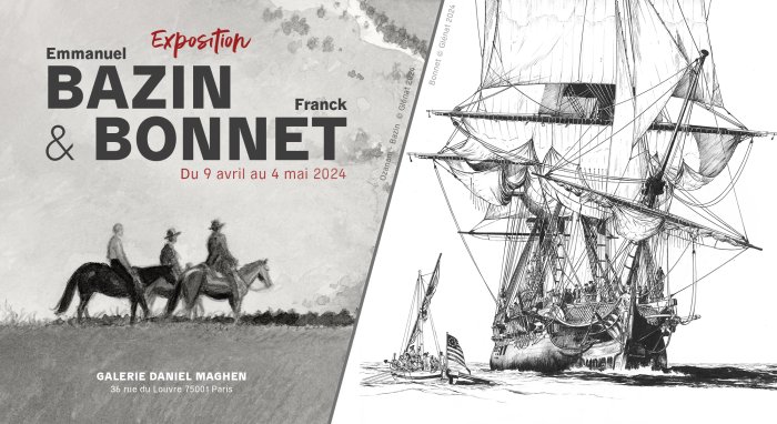 Emmanuel Bazin et Franck Bonnet à la galerie Daniel Maghen ...