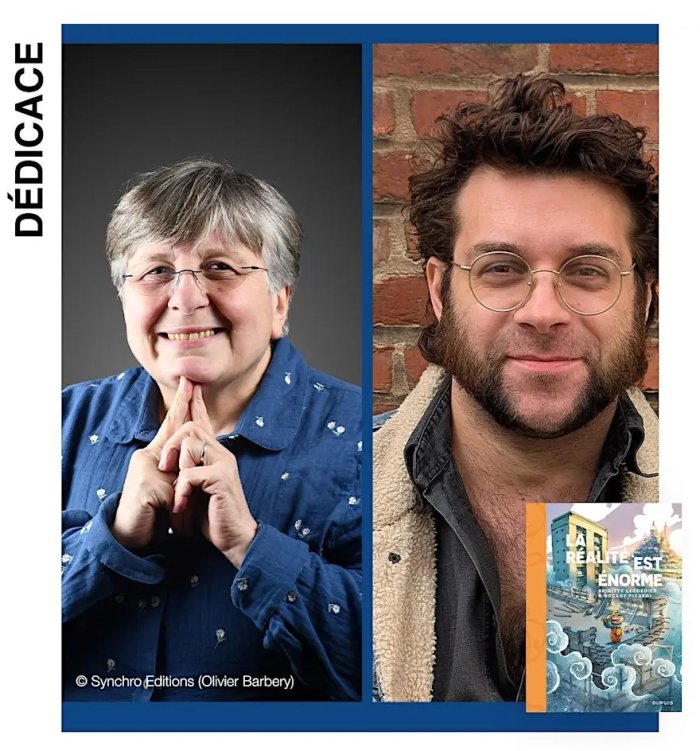 Brigitte Lecordier & Arcady Picardi en avant-première chez (...) - ActuaBD